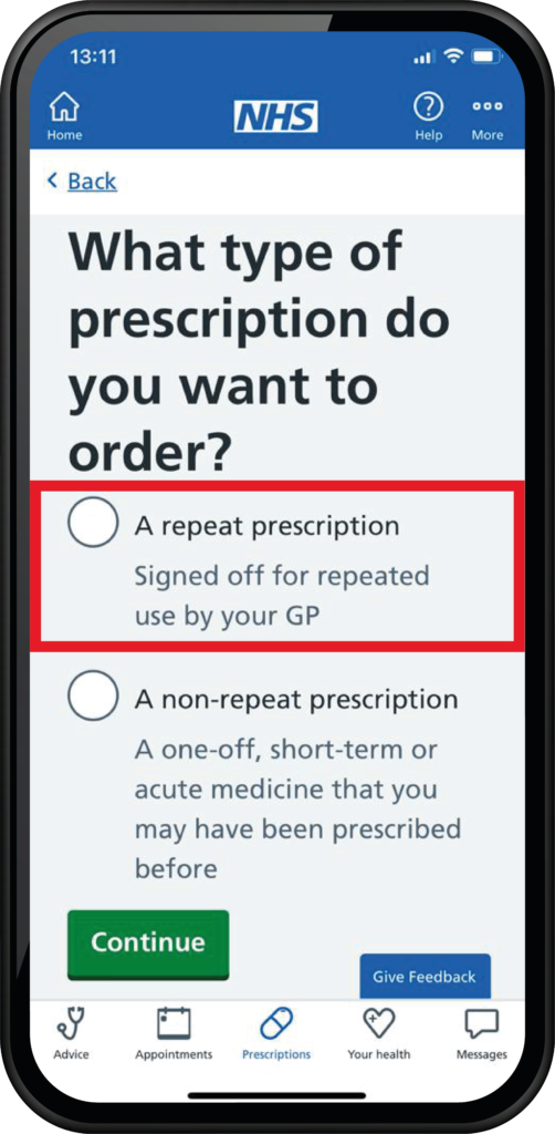 NHS App – How to Order Prescriptions - Hanley Health Ltd