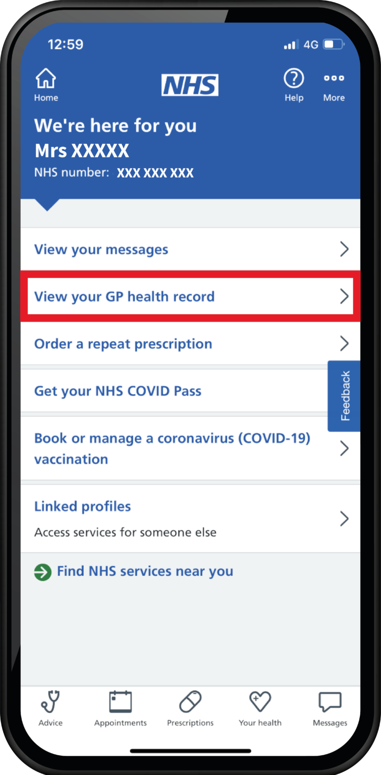NHS App – How to Check Test Results - Hanley Health Ltd